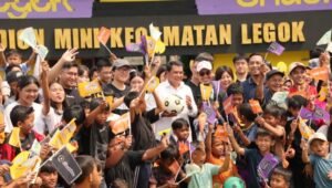 Bupati Tangerang Resmikan Stadion Mini di Legok